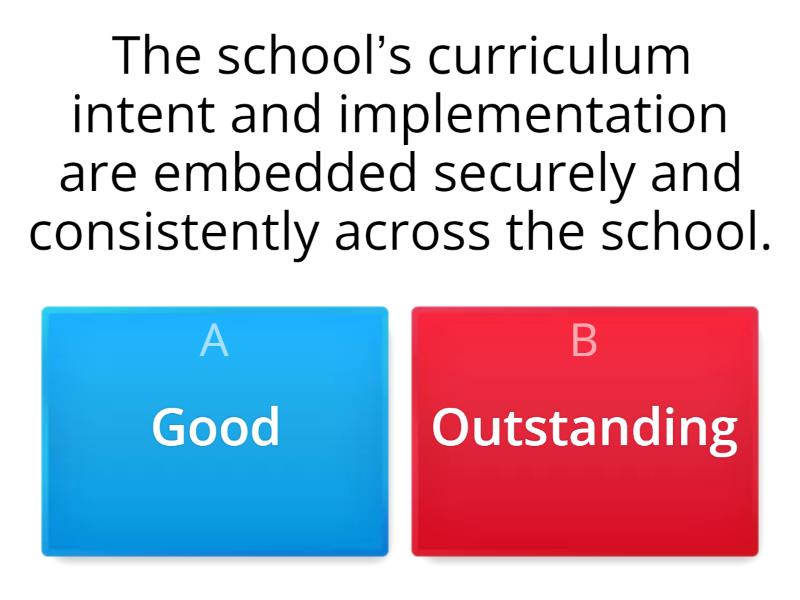 Is it good.... or is it outstanding? - Quiz