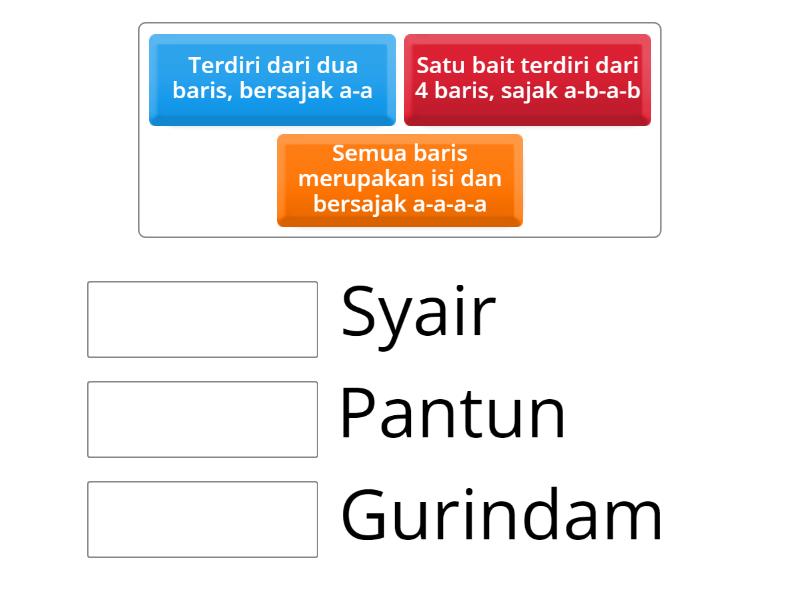 Latihan Soal - Match up