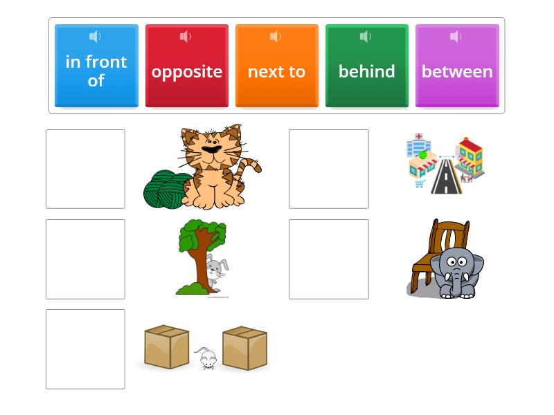 GG2 Unit 5 prepositions - Match up