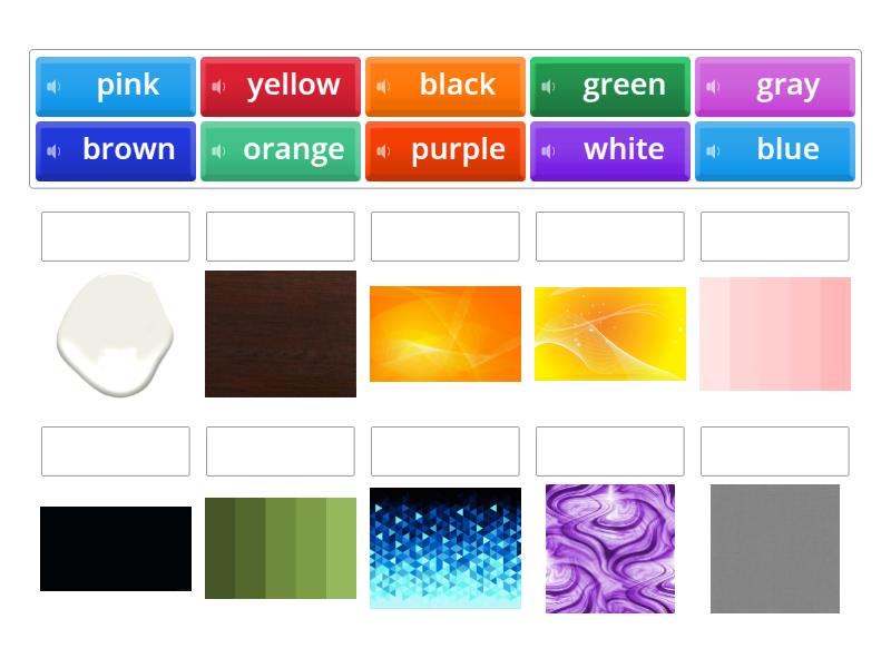 Colors - Match up