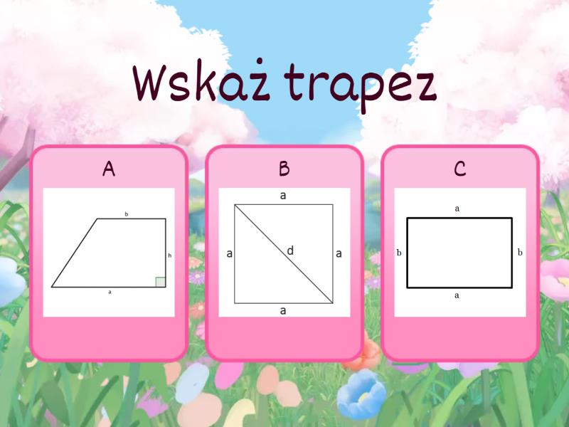 Matematyka- trapezy - Test
