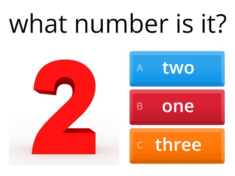 Number 1-6 - Quiz