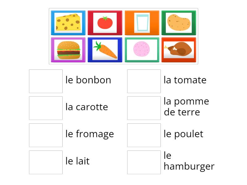 French Food - Match up