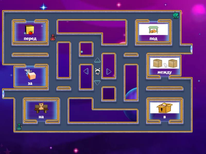 AS3 - MOCK ( Prepositions of place 2 ) - Maze chase