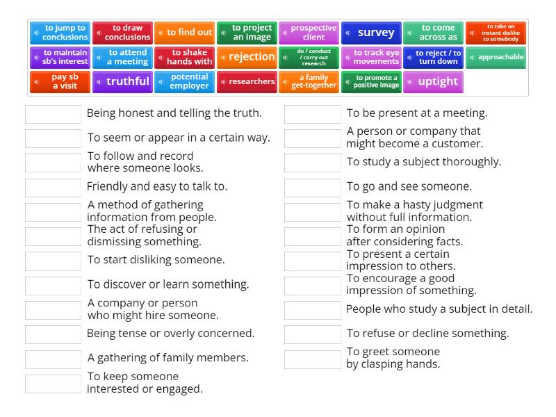 Ania - First Impressions - Match up