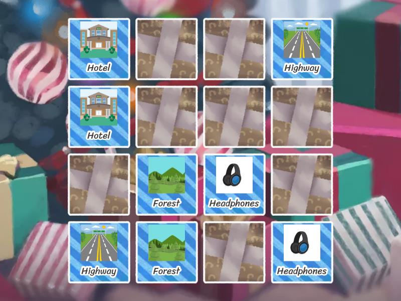 I'm Going Places Vocabulary (17-24) - Matching pairs