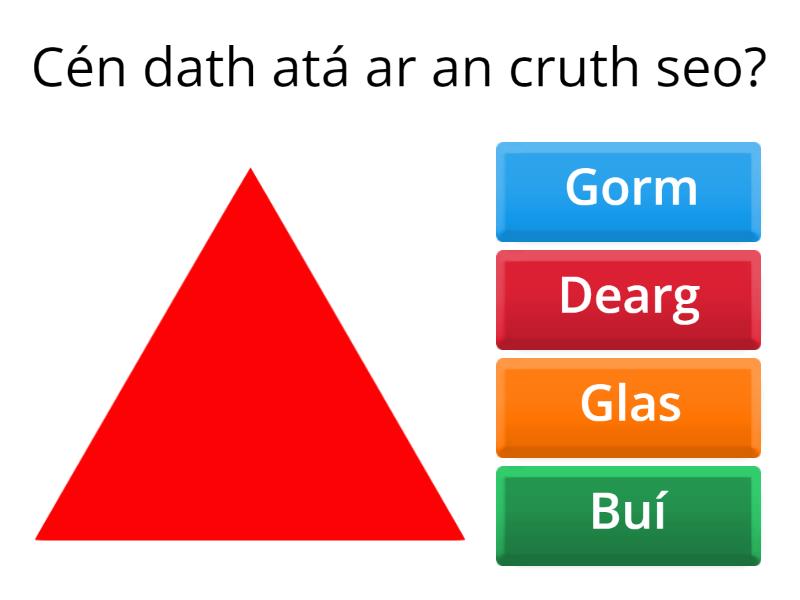 cruth Rang a 1 - Quiz