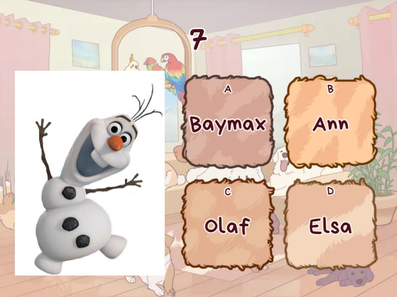 Guess the cartoon - Quiz