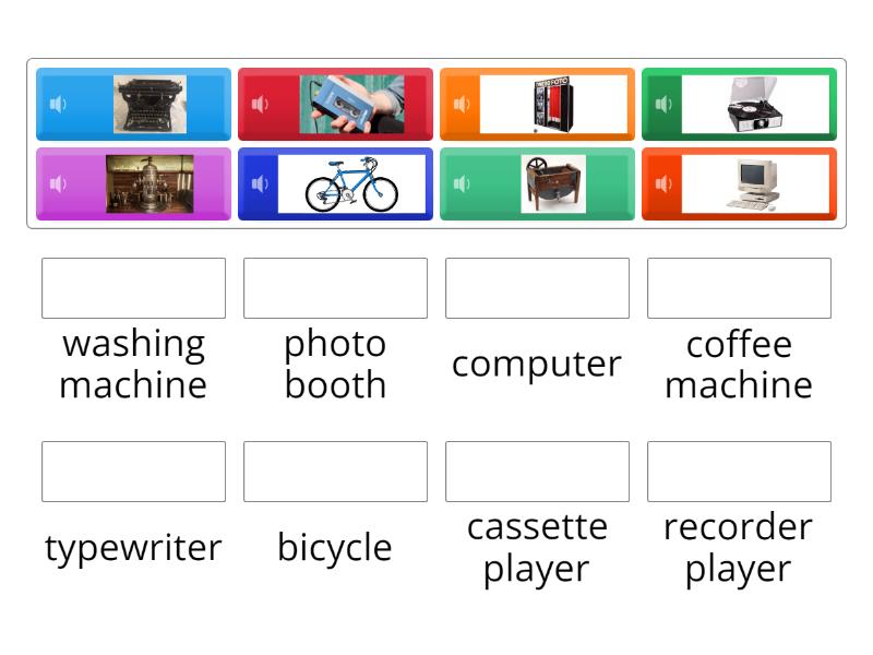 Grade 4 Slow Machines - Match up