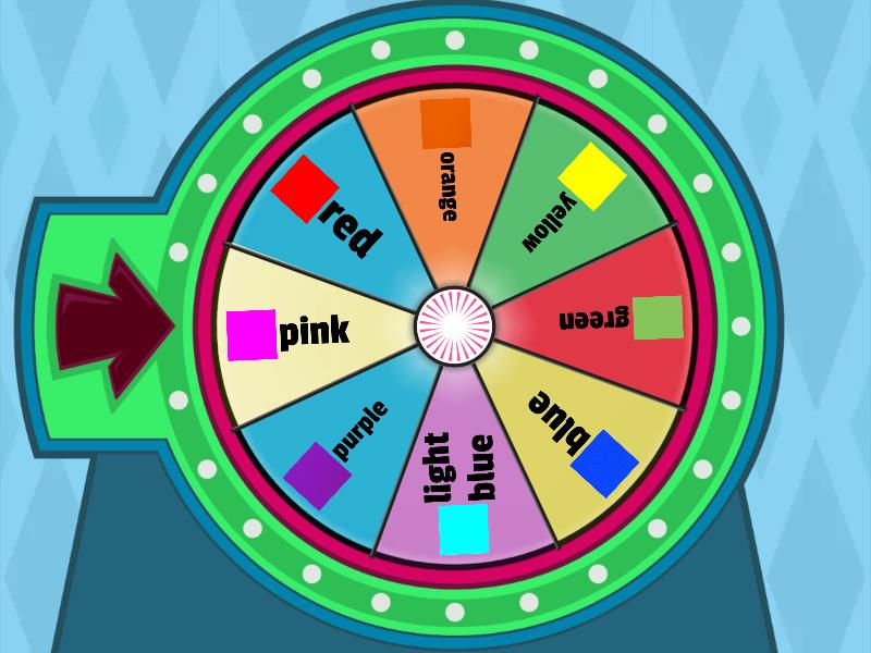 rainbow - Spin the wheel