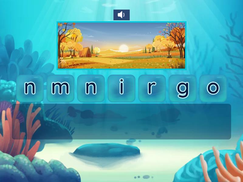 Unit 5: Daily routines - lesson 3 words - Anagrama