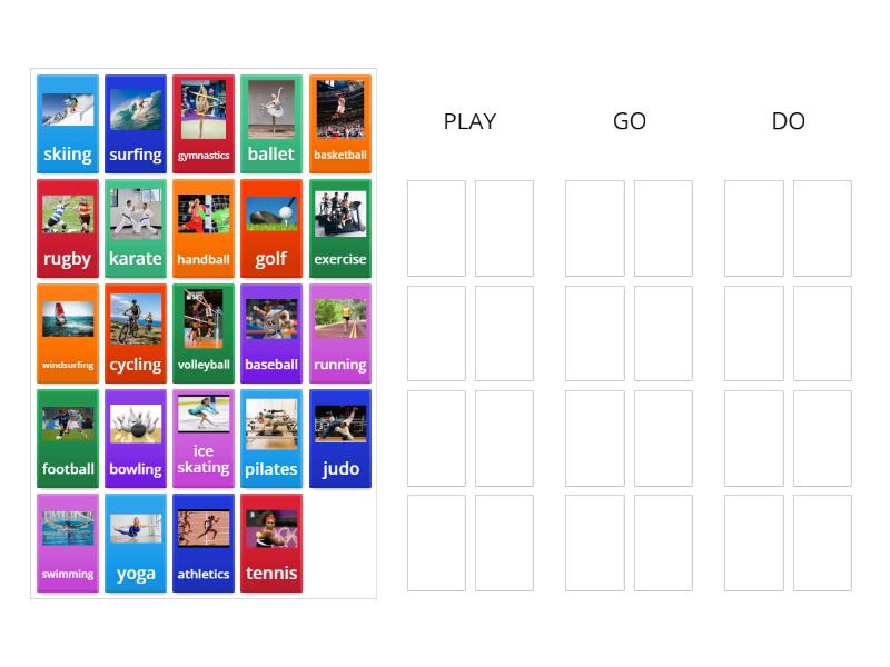 A2+ , High Achievers, Unit 2, DO/PLAY/GO - Group sort