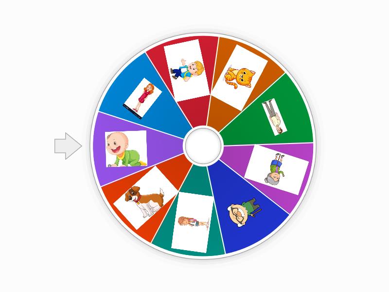 Family wheel - Spin the wheel