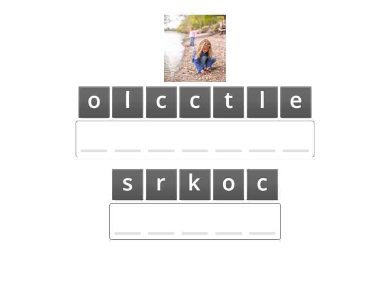 Camping activities - Anagram