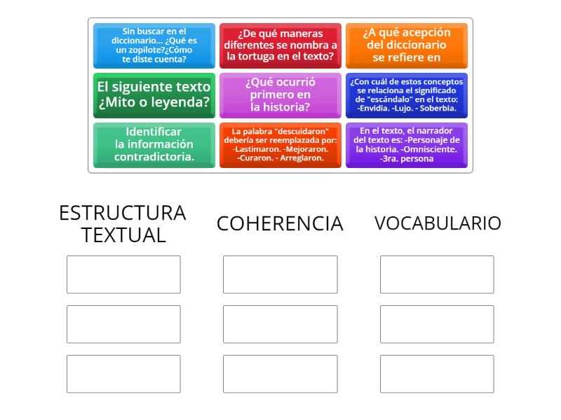 Dimensiones de la comprensión lectora: Coherencia, vocabulario y ...