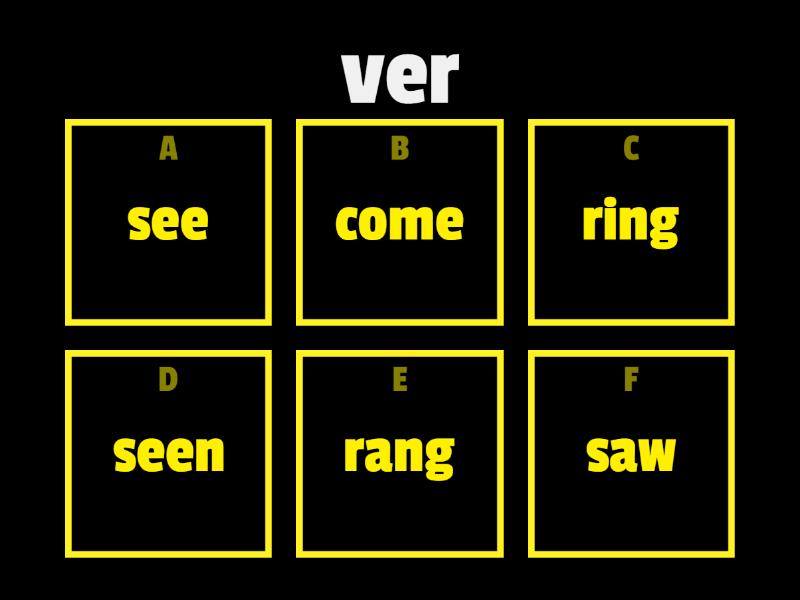 Verbo tu vi - Quiz