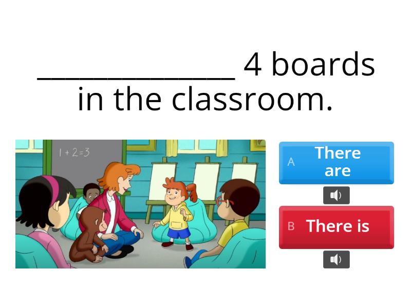 KB2 there is/ there are - Quiz