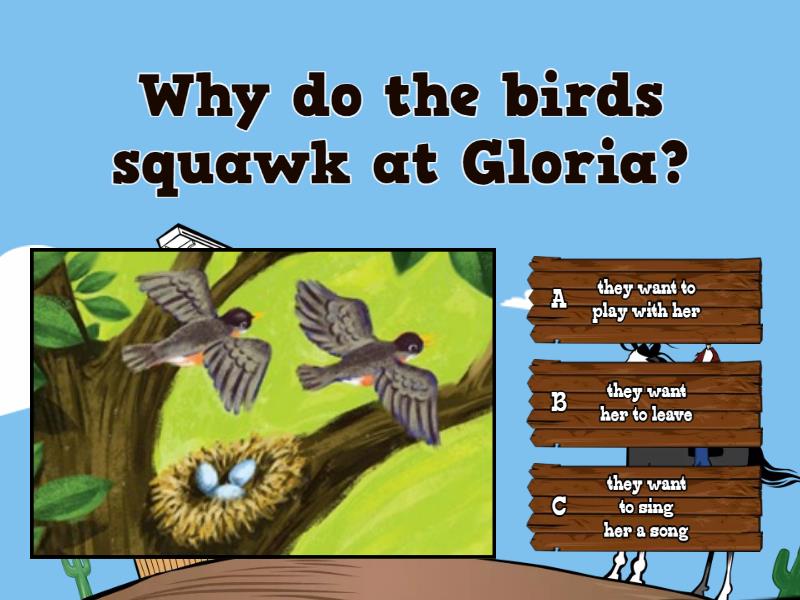 Journeys Lesson 22 Gloria Who Might Be My Best Friend: Comprehension - Quiz