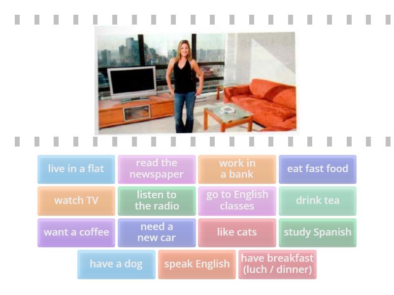Common verb phrases (EF 5B) - Find the match