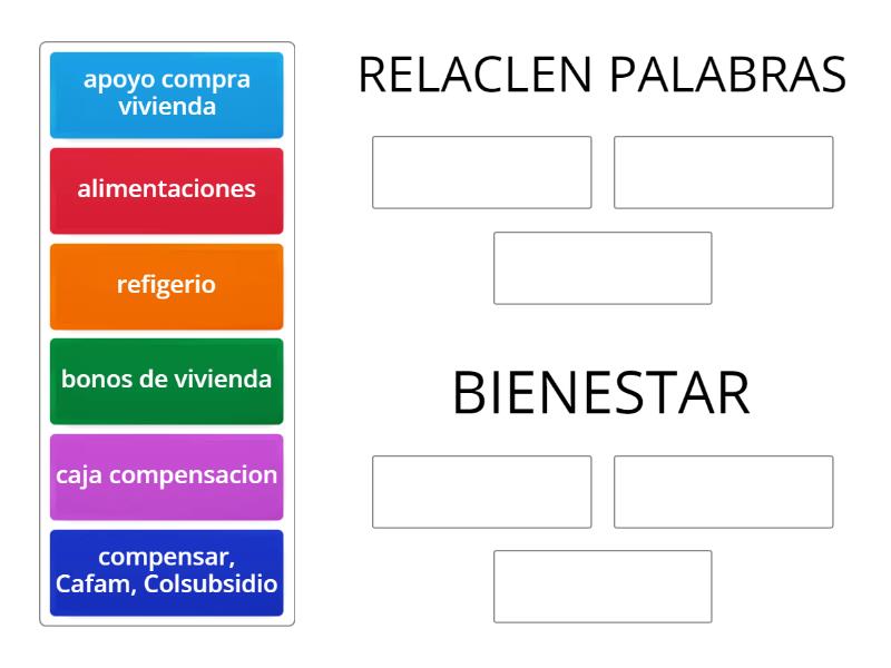 BIENESTAR - Group sort