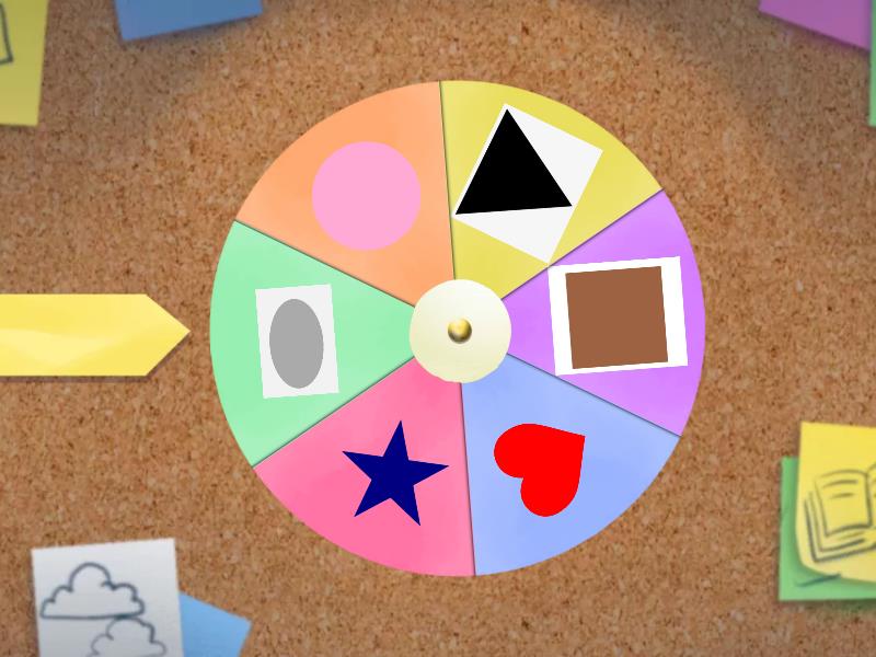 SHAPES - Spin the wheel