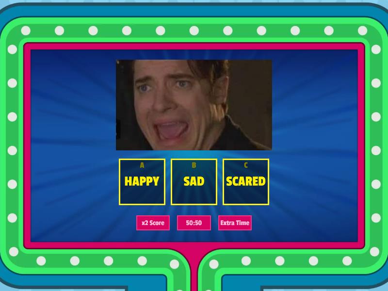 Guess the feelings! - Gameshow quiz