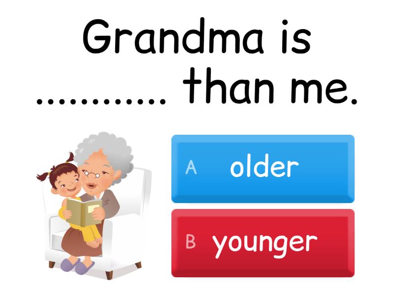 Comparative (-er than) - Quiz