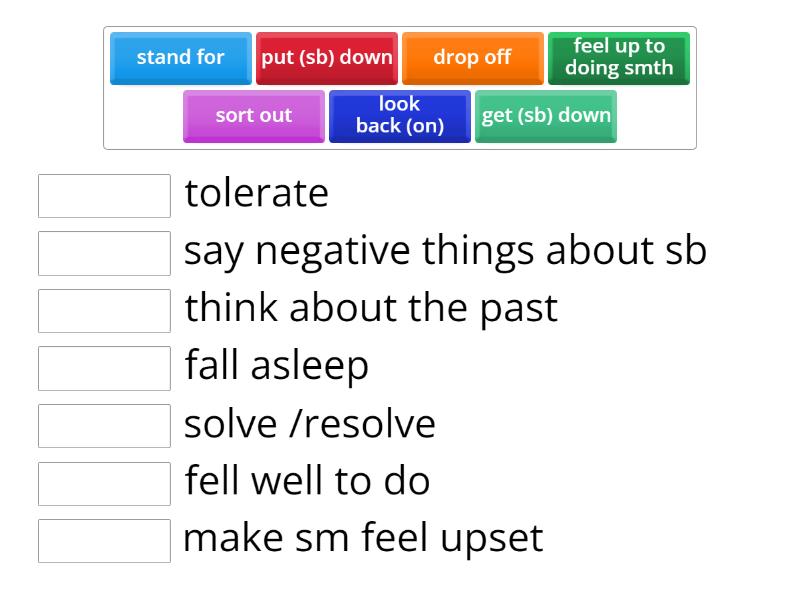 Optimise b1+ phrasal verbs u 5 - Une las parejas