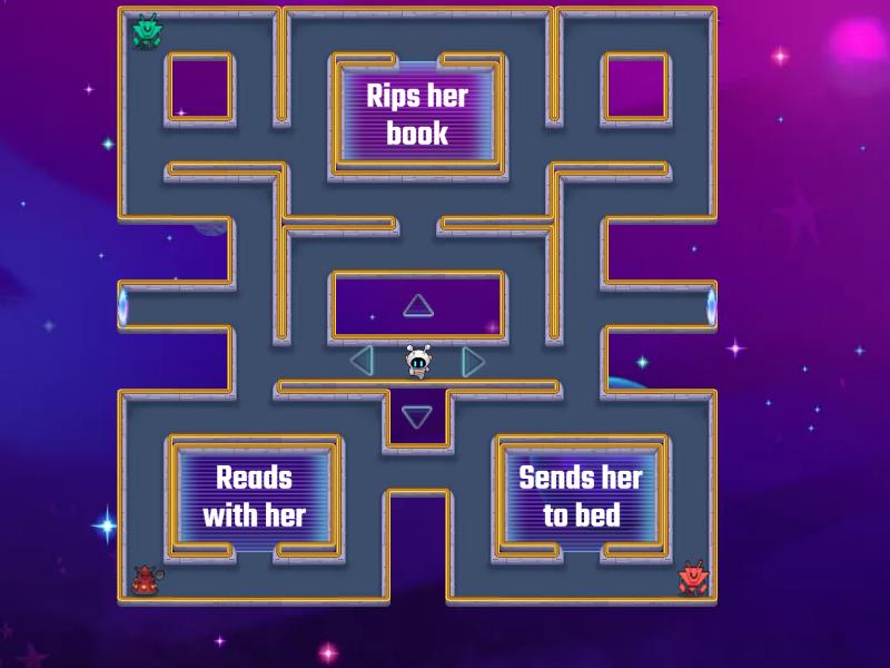 Matilda Review (Chapter 1-4) - Maze chase