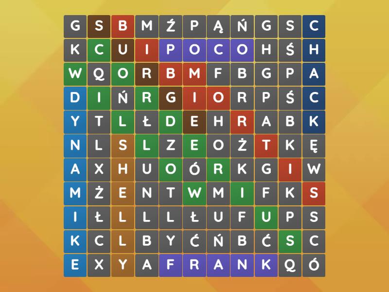 Brawl stars - Wordsearch