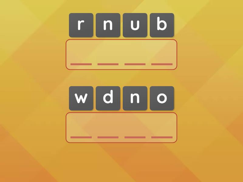 7e module - Anagrama