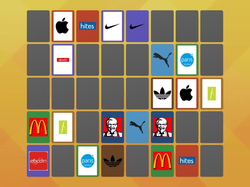 LOGOS DE MARCAS... - Matching pairs