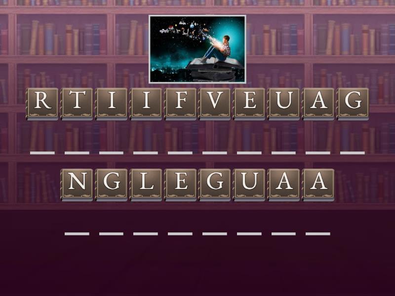 G7 Week 2 Day 2 Engaging Starter - Anagram