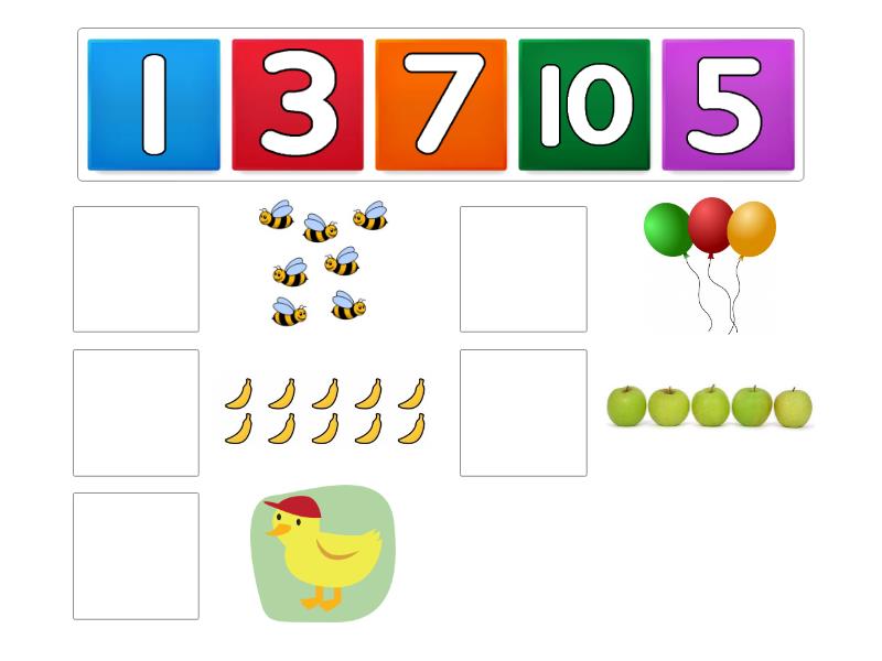 Objects (1 to 10) PART 1 - Match up