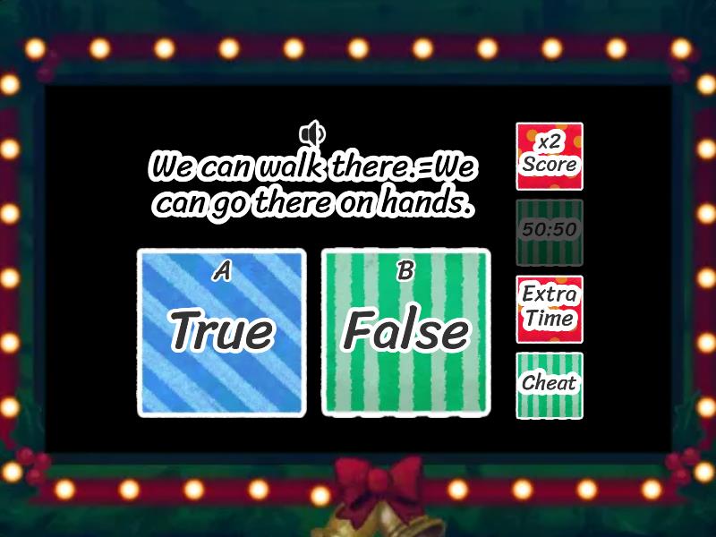 Dialogue Review - Gameshow quiz