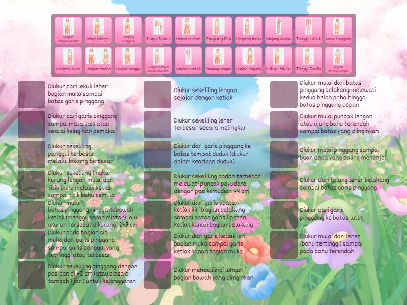 Cara Mengambil Ukuran Badan Wanita - Match up