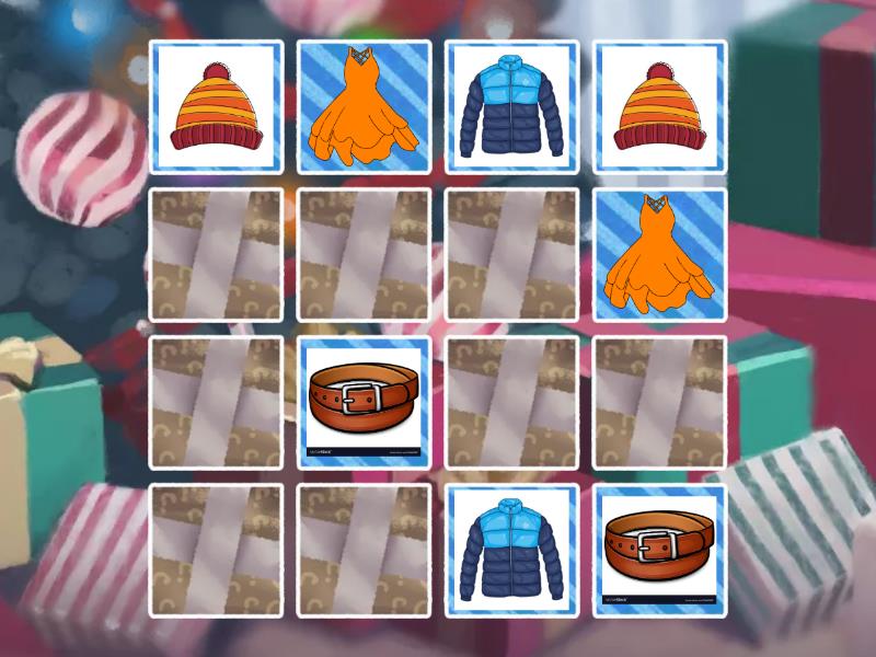 CLOTHES - Matching pairs