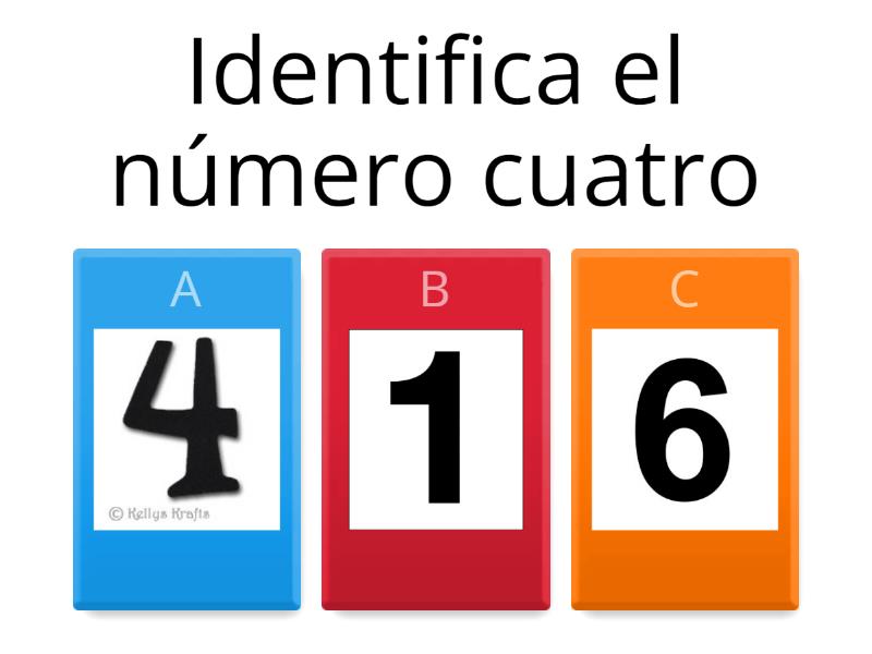 Marien identifica número pequeños - Quiz