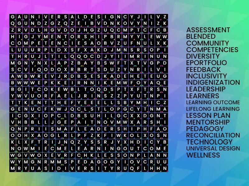 ILDC Day - Wordsearch