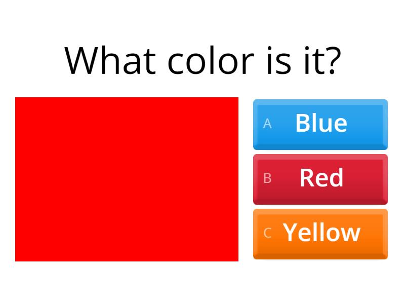 Colors - Quiz