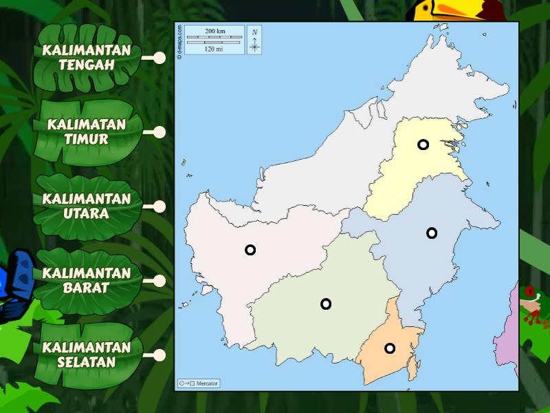 GAME PETA BUTA - Diagram berlabel