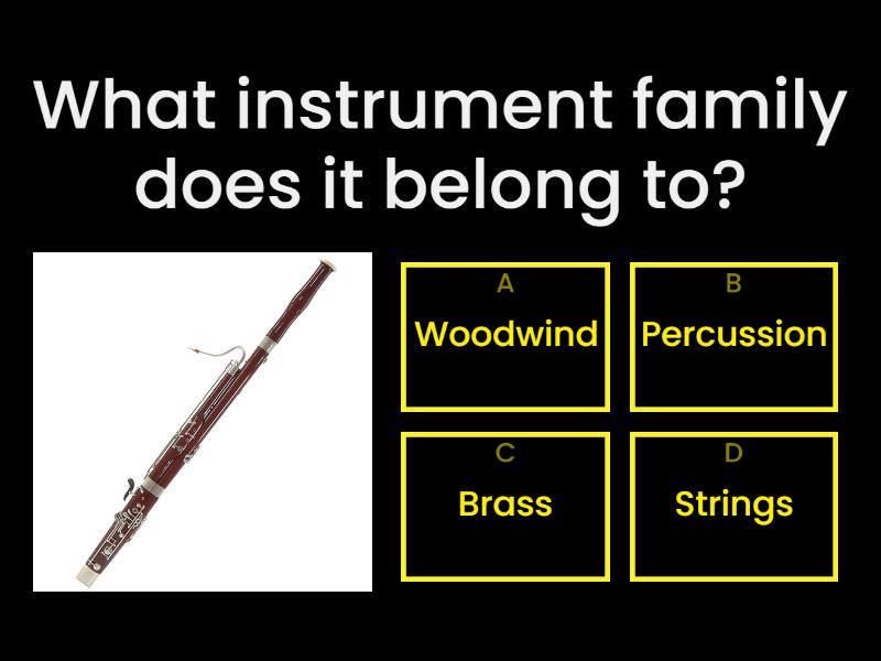 Can you guess the instument family? - Quiz