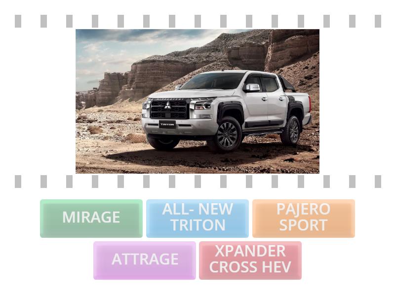 Game1: ทายรุ่นรถมิตซู - Find the match