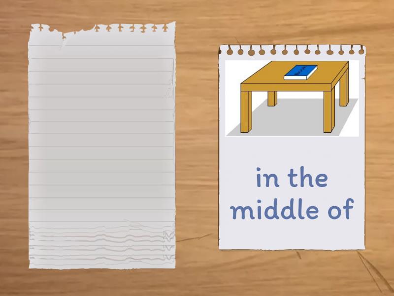 Prepositions of place - Speaking cards