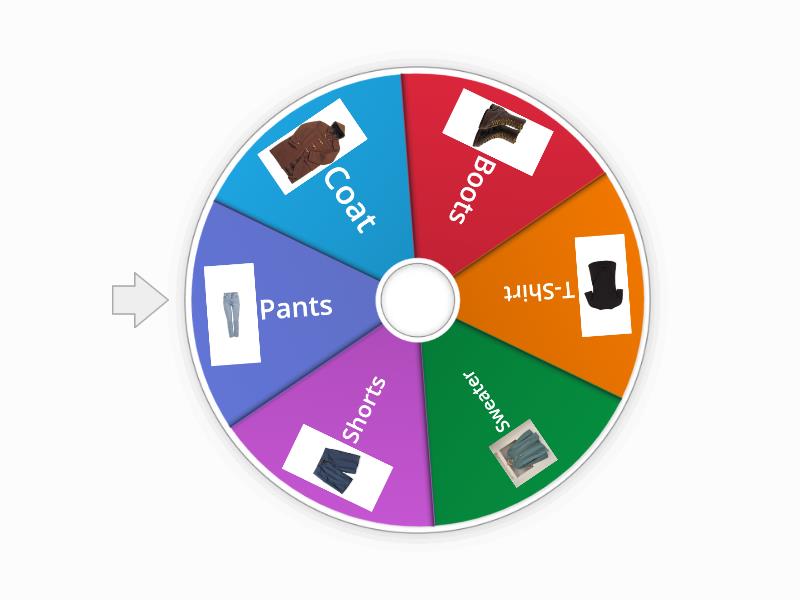 Clothes - Random wheel