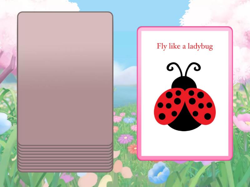 Move - Bugs - Speaking cards