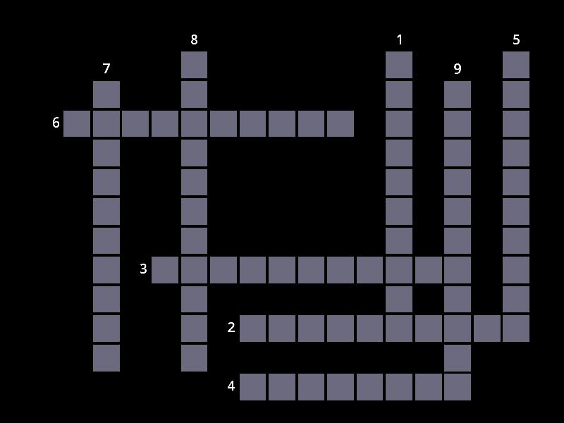 Superlative Adjectives - Crossword