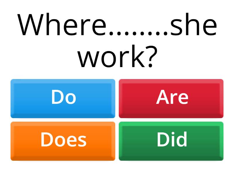 unit 7 where does she work? - Quiz