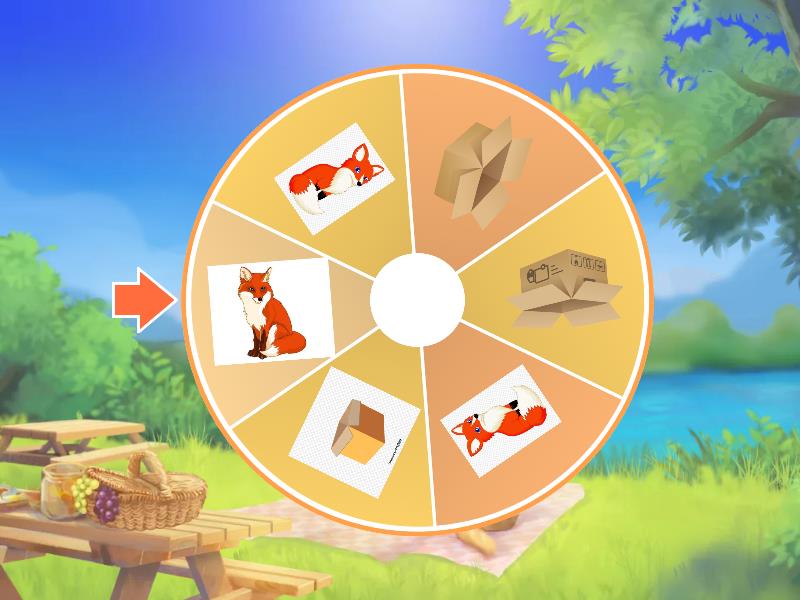 fox and box - Spin the wheel