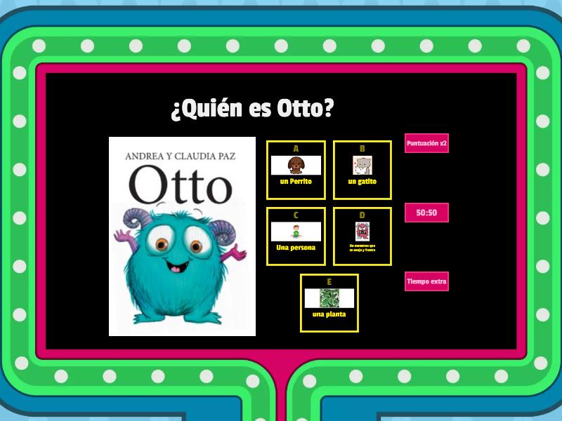Cuento Otto - Concurso de preguntas